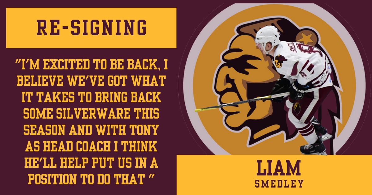 Experienced defenceman Smedley signs up for 2023-24